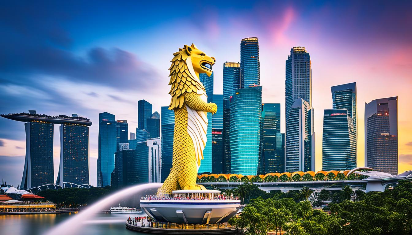 What is the iconic thing in Singapore?